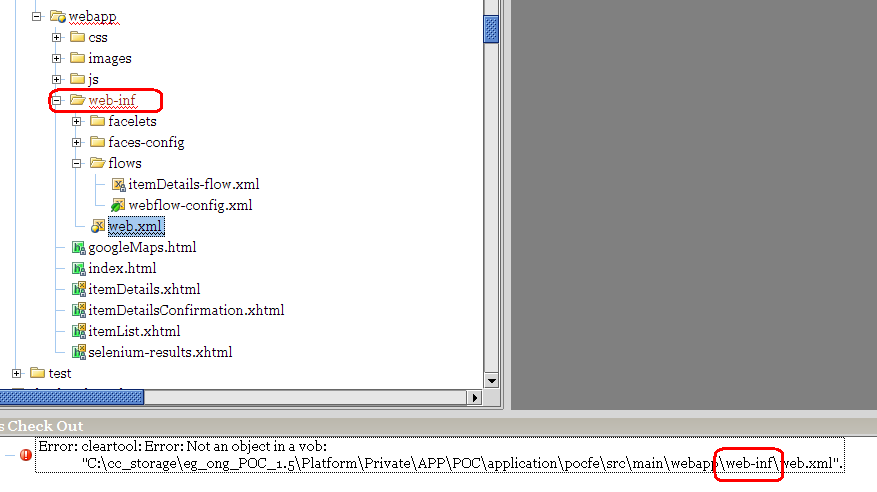 Clearcase Checkout Fails Not An Object In A Vob Ides Support Intellij Platform Jetbrains