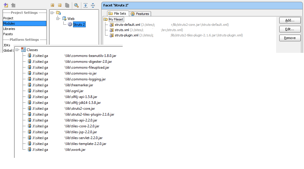 Strutsxml Tiles Result Types Not Resolving Struts2tiles2 Ides