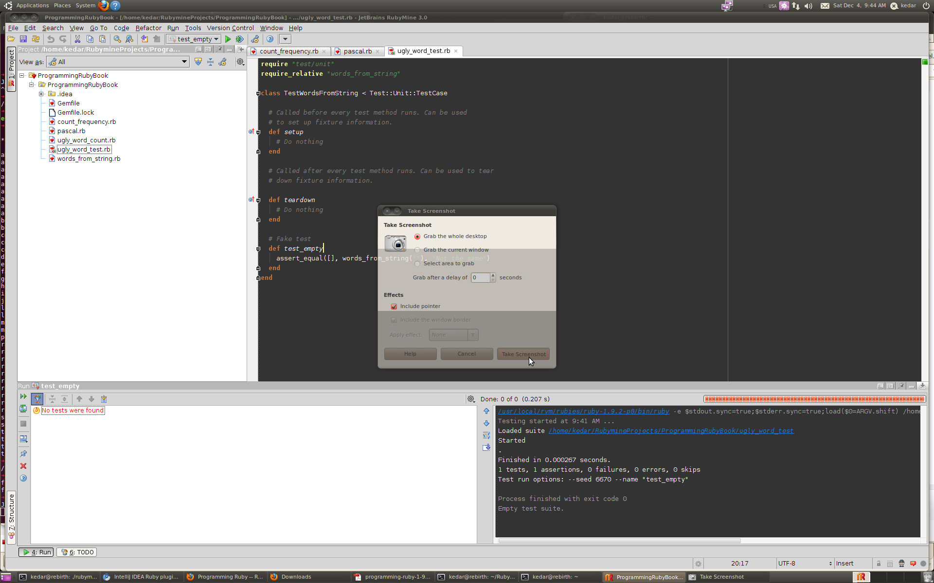 Tests Are Run But It Says No Tests Were Found Ides Support