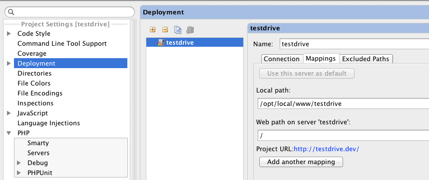 file path on server - where could I change this for debugging? – IDEs Support (IntelliJ Platform ...