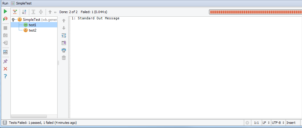 Junit Tests Not Printing Stack Trace When An Exception Is Thrown Ides Support Intellij