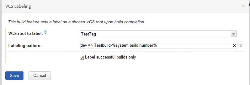 How To Create Tags Or Branches In Teamcity For Mercurial Feature Branch Teamcity Support