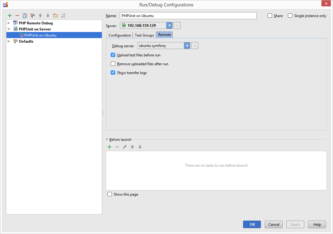 PHPUnit on Server + VMWare Player + Windows – IDEs Support (IntelliJ Platform) | JetBrains