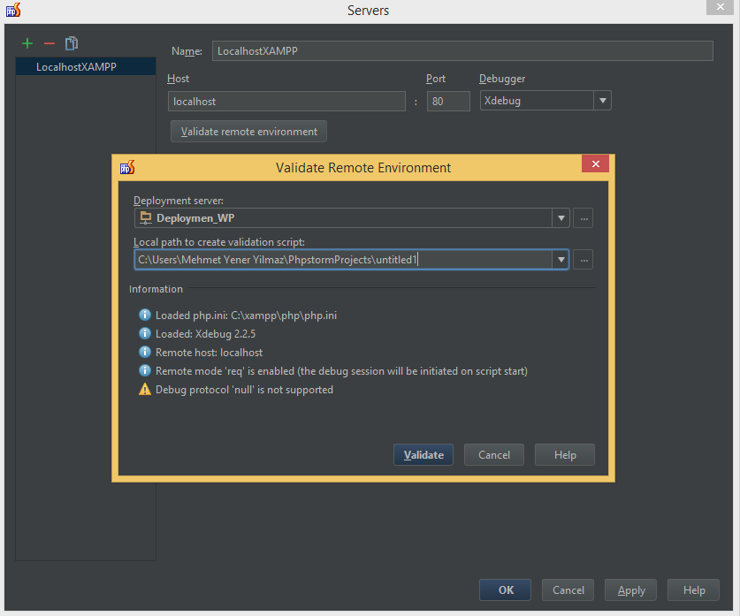 validate remote environment: debug protocol 'null' – IDEs Support (IntelliJ Platform) | JetBrains