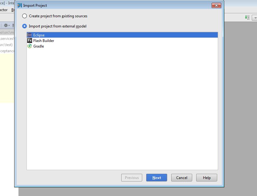 Maven Not Present Under Build Toolsopen Project From Existing