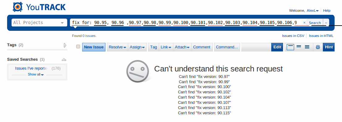 Did you really fix only 10 issues for 90.116? Possible youtrack problem ...
