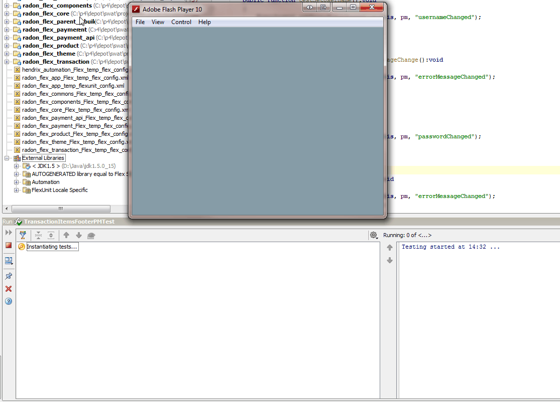 Problems when running single FlexUnit based test class. – IDEs Support ...