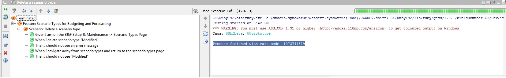 RubyMine Exit Code Errors – IDEs Support (IntelliJ Platform) | JetBrains