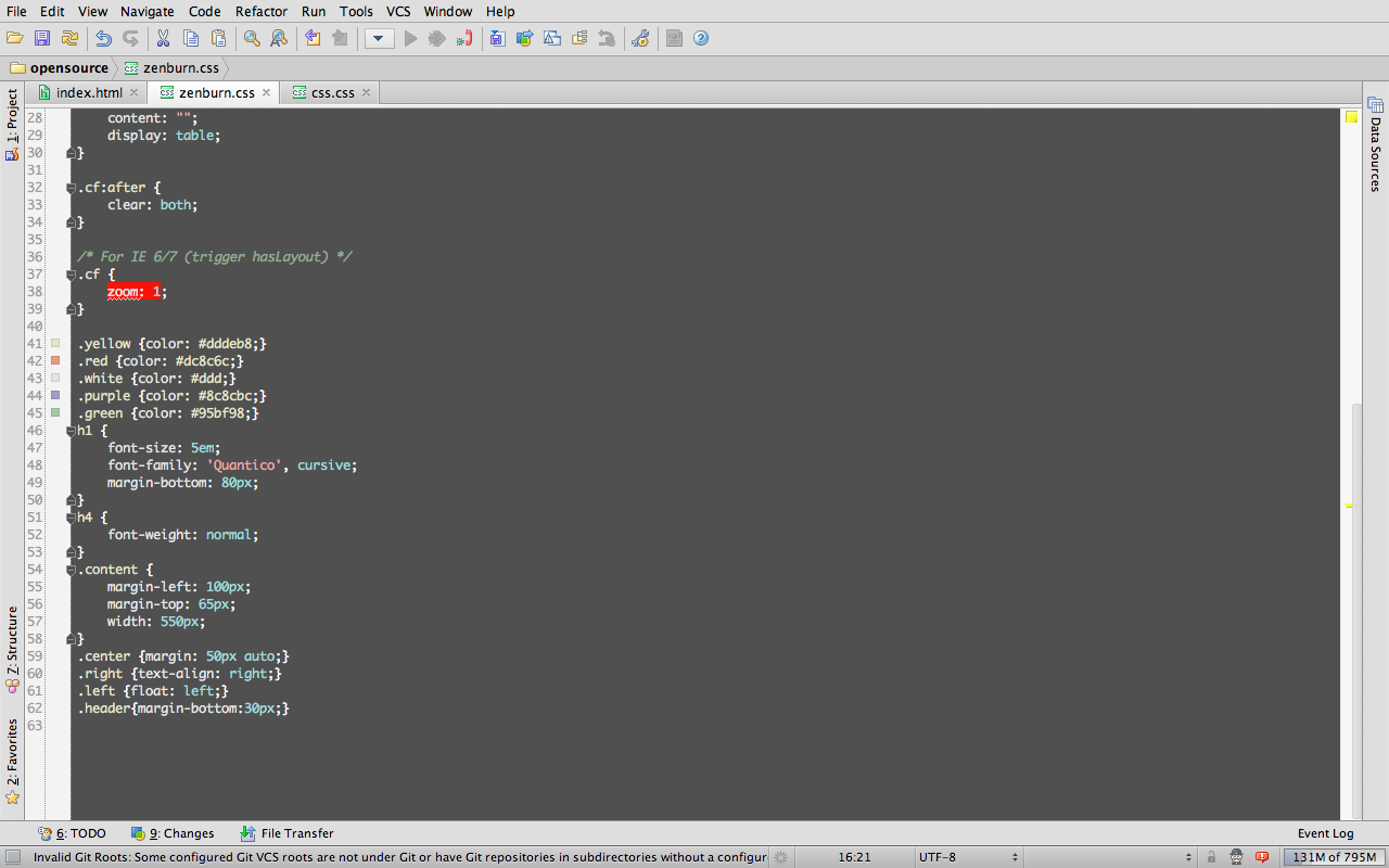 Zenburn Dark Color Scheme for PhpStorm/WebStorm Here – IDEs Support ...