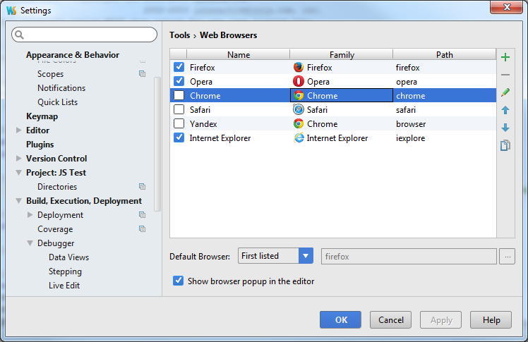 How to get around "windows cannot find chrome" when debugging JS (with ...