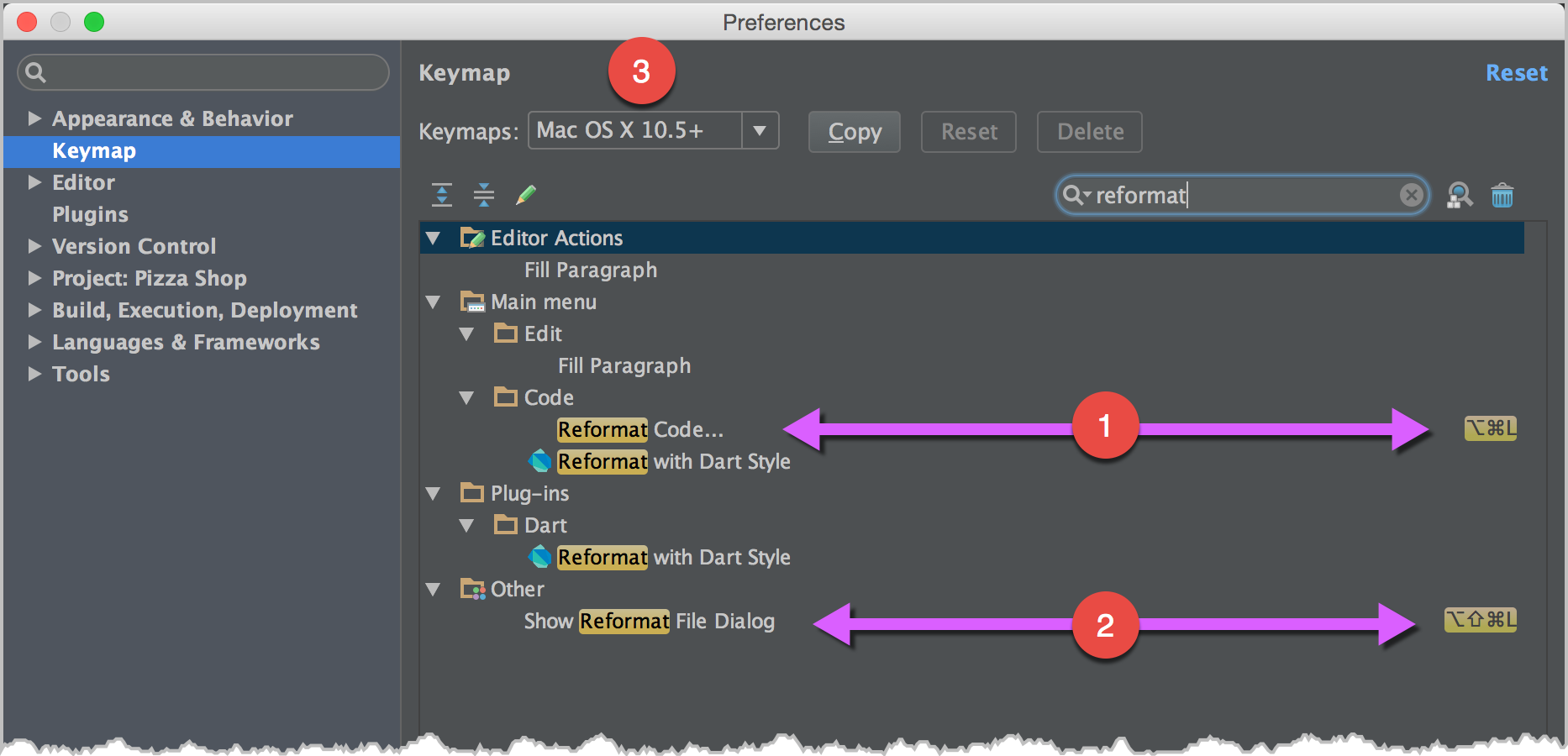 QUESTION: Keyboard equivalent (Why is menu item's key equivalent ...