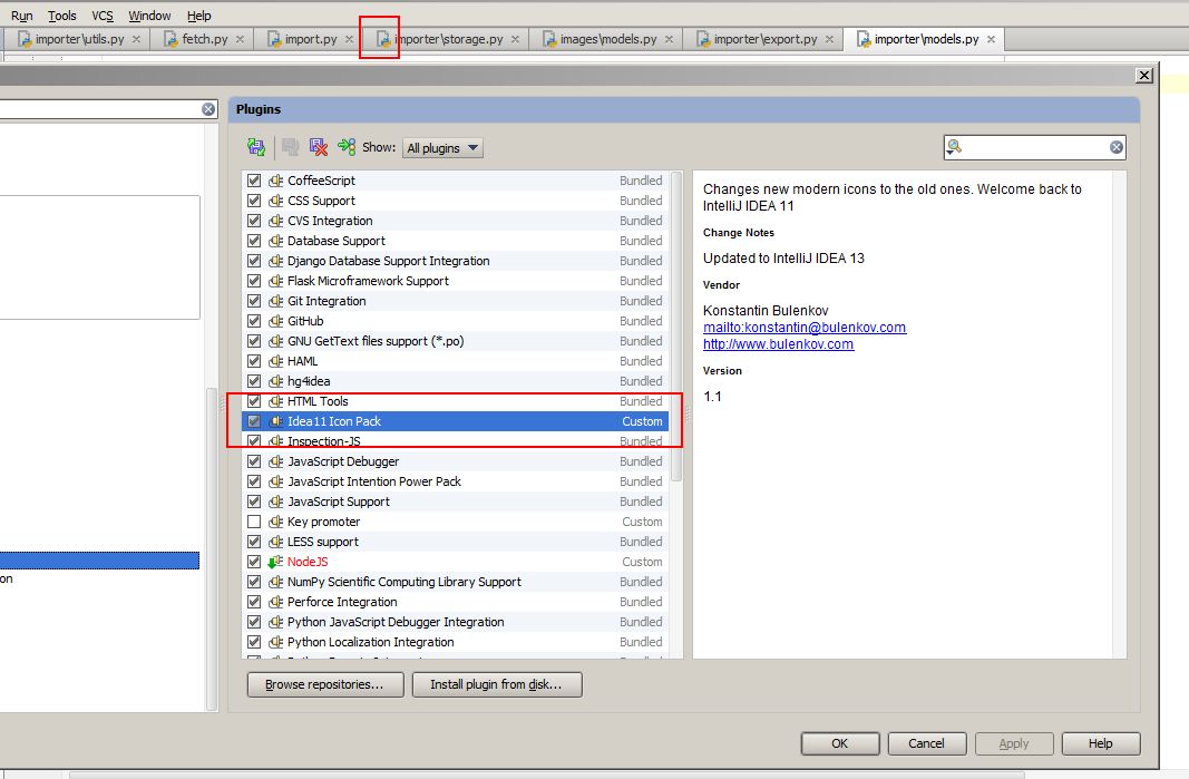 PyCharm 2.6 icons – IDEs Support (IntelliJ Platform) | JetBrains